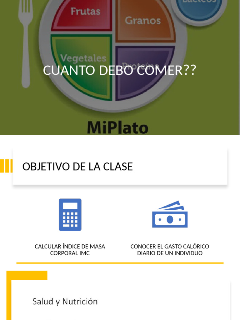 Cuanto Debo Comer | PDF