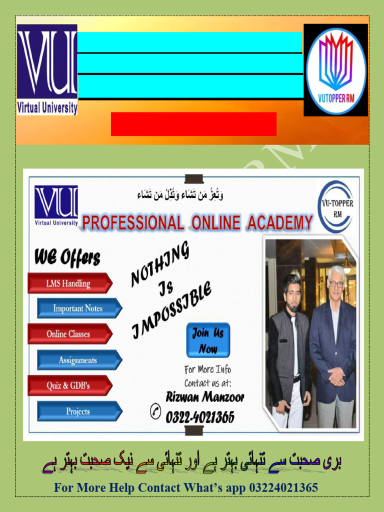 Cs401 Mcqs Midterm By Vu Topper Rm 2 Pdf Assembly Language Pointer Computer Programming