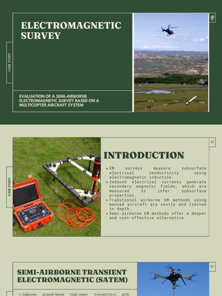 Electromagnetic-Survey | PDF | Unmanned Aerial Vehicle | Geophysics
