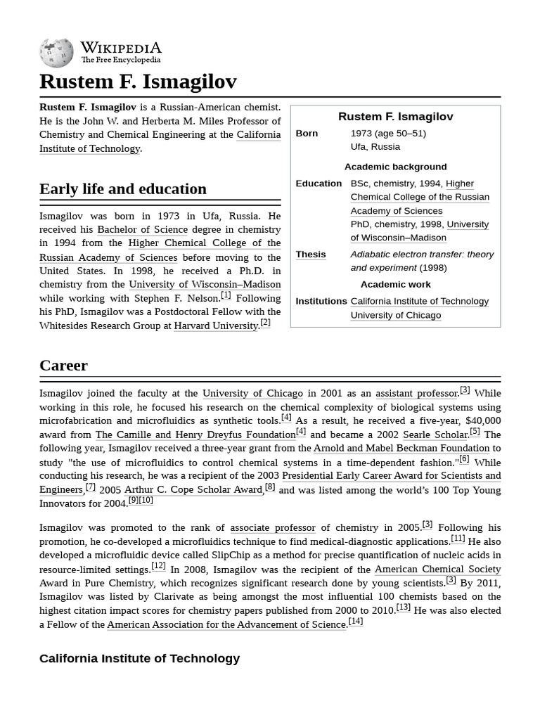 Rustem_F._Ismagilov | PDF | Science