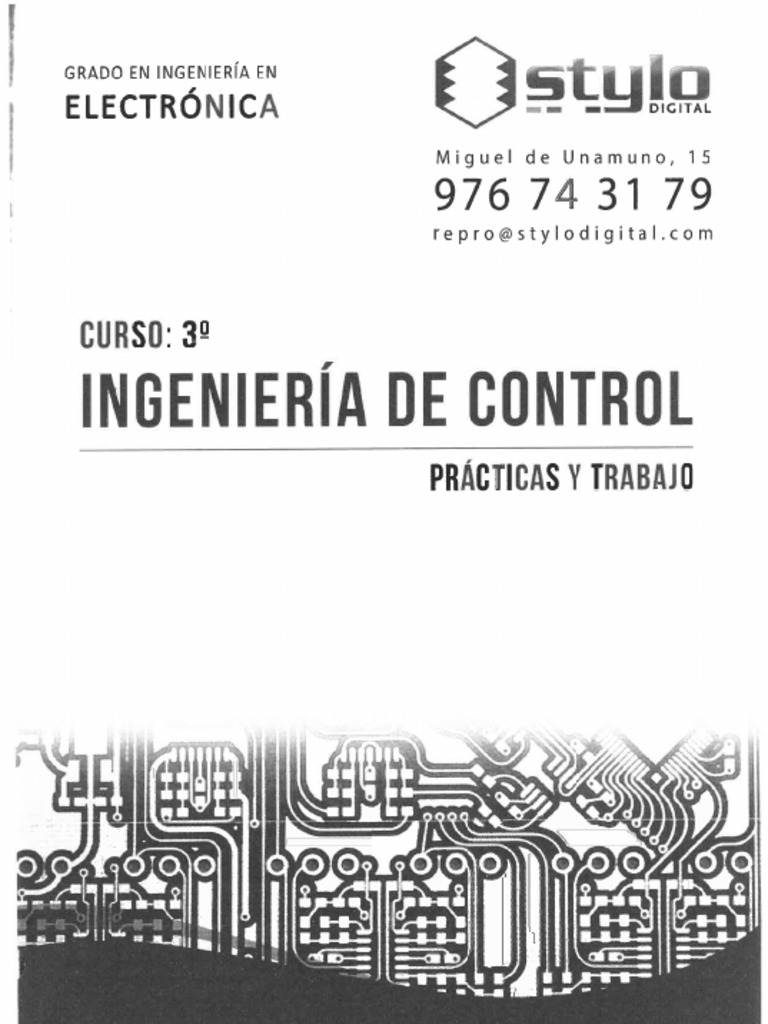 Ingeniería de Control 3º (Prácticas y Trabajos) | PDF