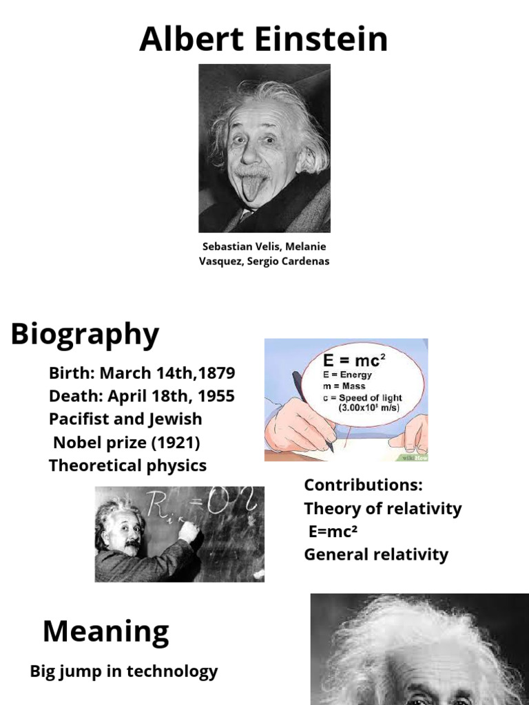 Albert Einstein 2 | PDF