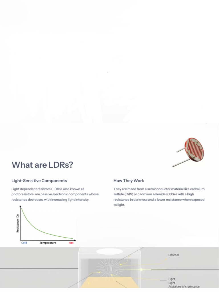 Light Dependent Resistors A Comprehensive Overview | PDF | Electrical Resistance And Conductance ...