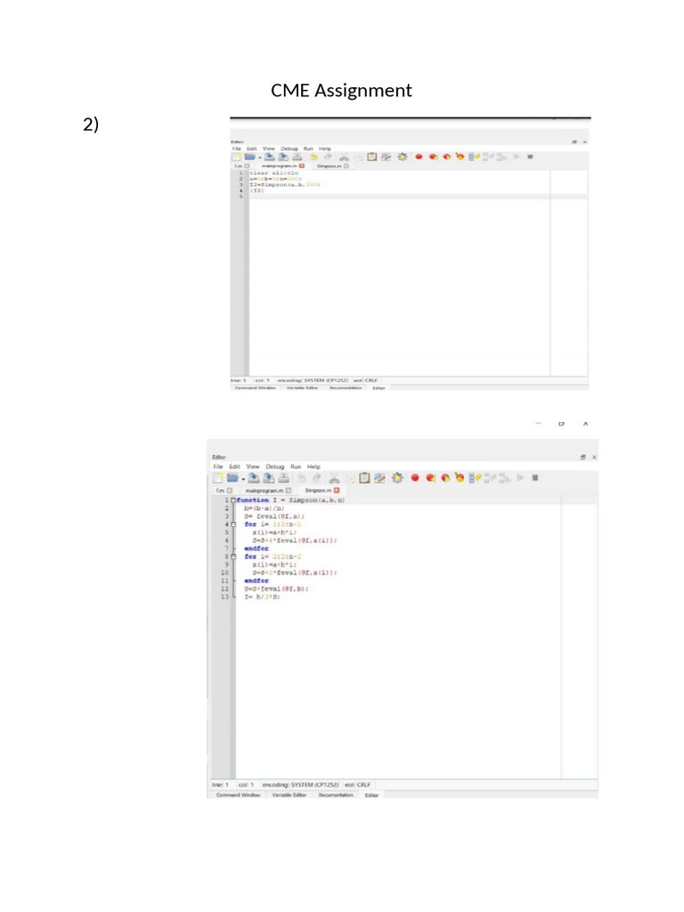 CME Assignment | PDF
