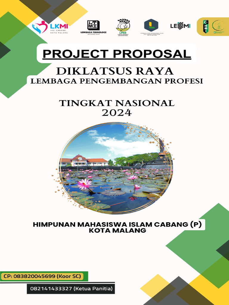 Batch 2 Proposal DIKLATSUS Raya HMI Cabang (P) Kota Malang[1] | PDF