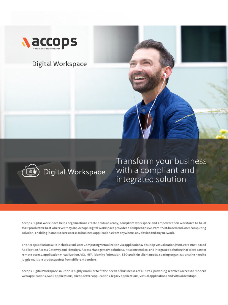 Accops+ +Digital+Workspace | PDF
