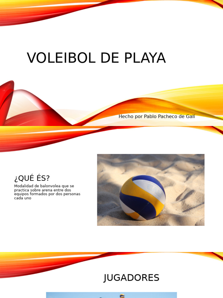 Voleibol de Playa | PDF