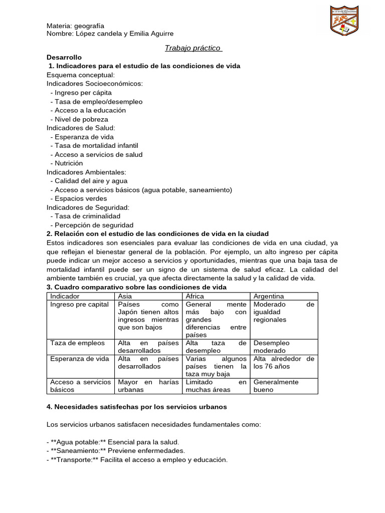 TP Geo Emi y Cande | PDF | Transporte | Accesibilidad