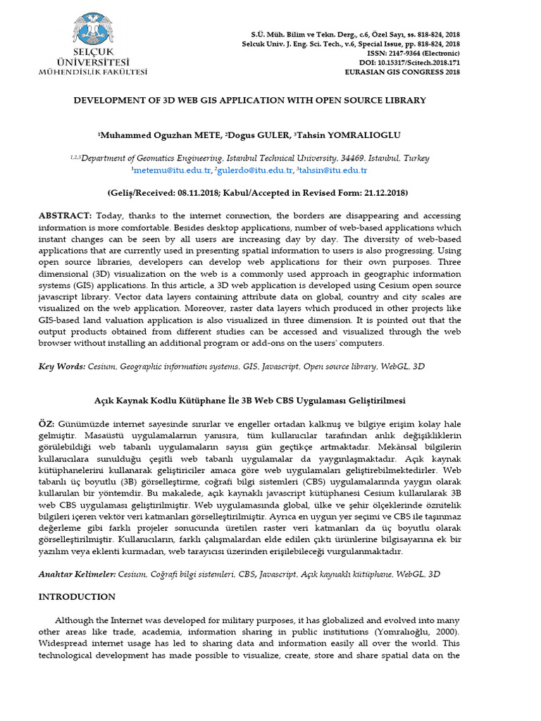 10 15317-Scitech 2018 171-616304 | PDF | Geographic Information System | Web Gl