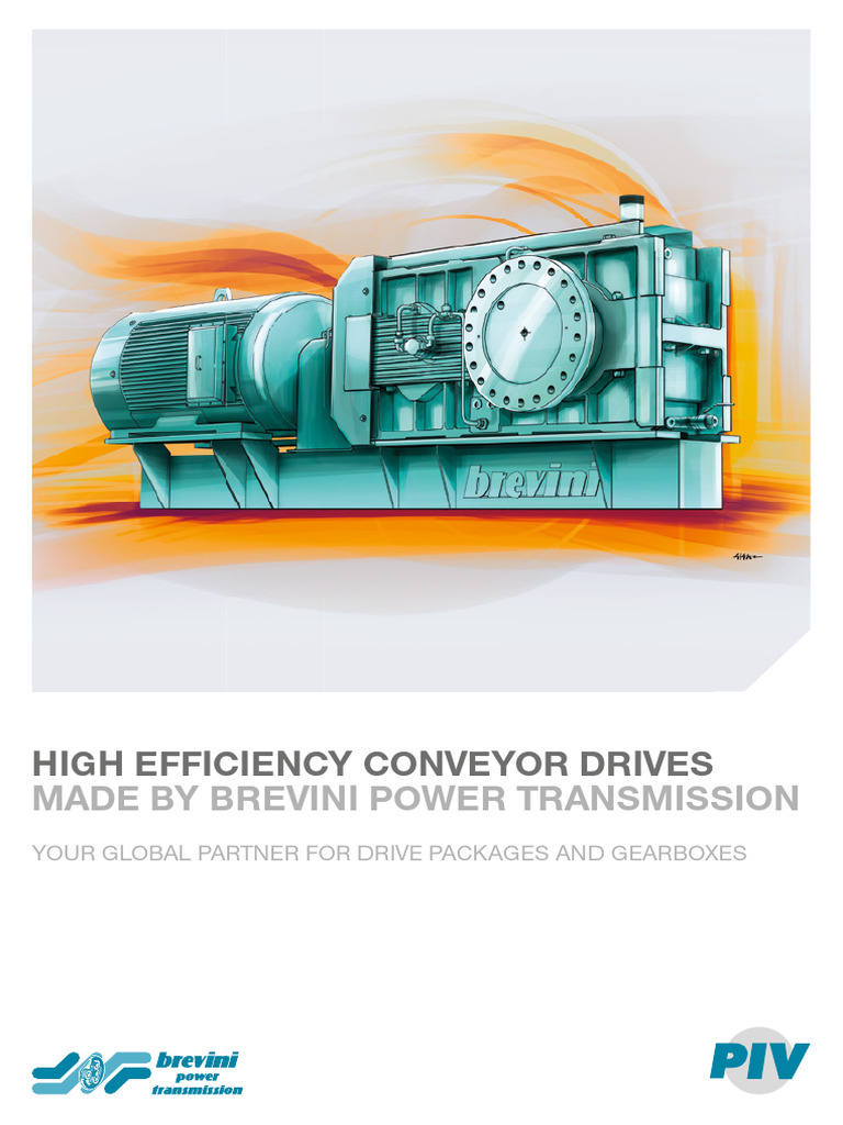 Brevini's High Efficiency Conveyor Drives | PDF | Motor Oil | Gear