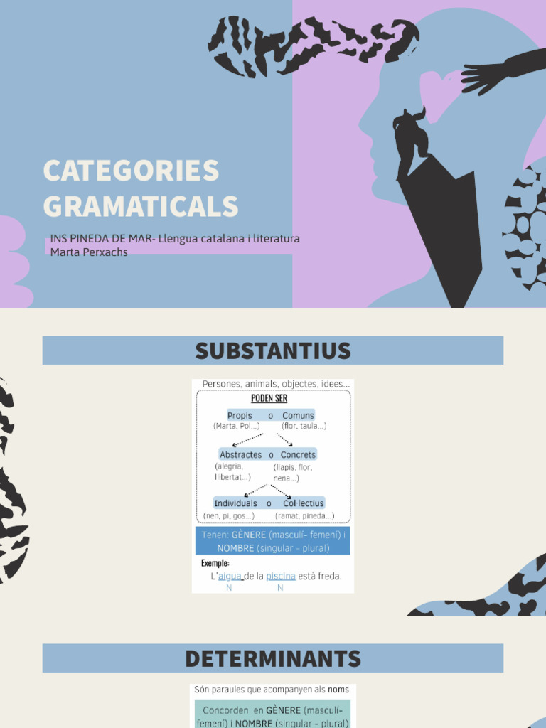 Categories Gramaticals | PDF