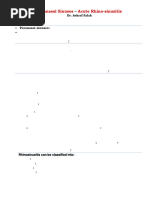 Acute and Chronic Polysinusitis Overview | PDF | Human Nose | Medical ...