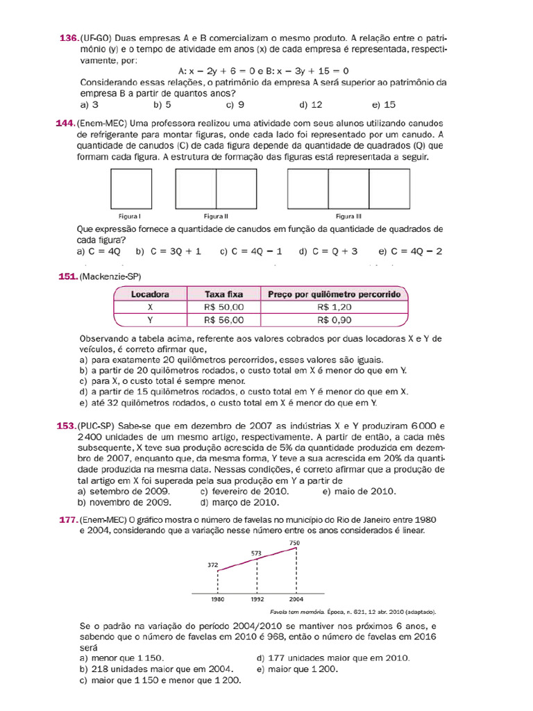 Atividade02 FuncaoDo1Grau | PDF