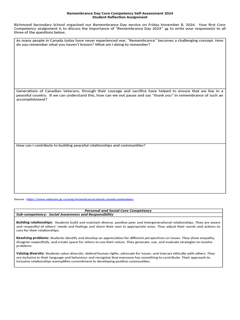 Remembrance+2024+reflection+v1+student+assignment | PDF