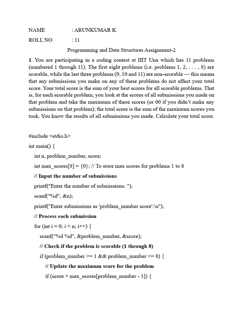 Assignment-2 Arunkumar K | PDF | Software Engineering | Computer Science