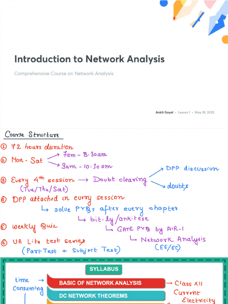 Introduction To Network Analysis With Anno (L-1) | PDF