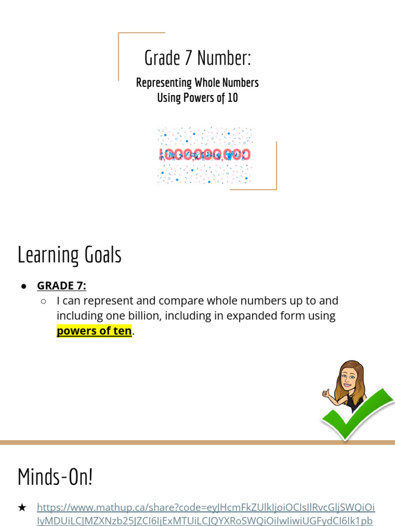 _Grade 7 Number_ Representing Whole Numbers Using Powers of 10 | PDF