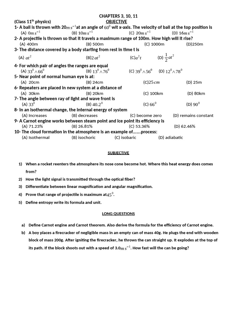 Chapters 3 10 11 | PDF | Classical Mechanics | Mechanical Engineering