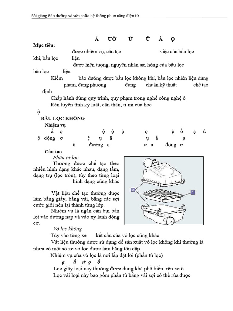 BDSC bầu lọc | PDF