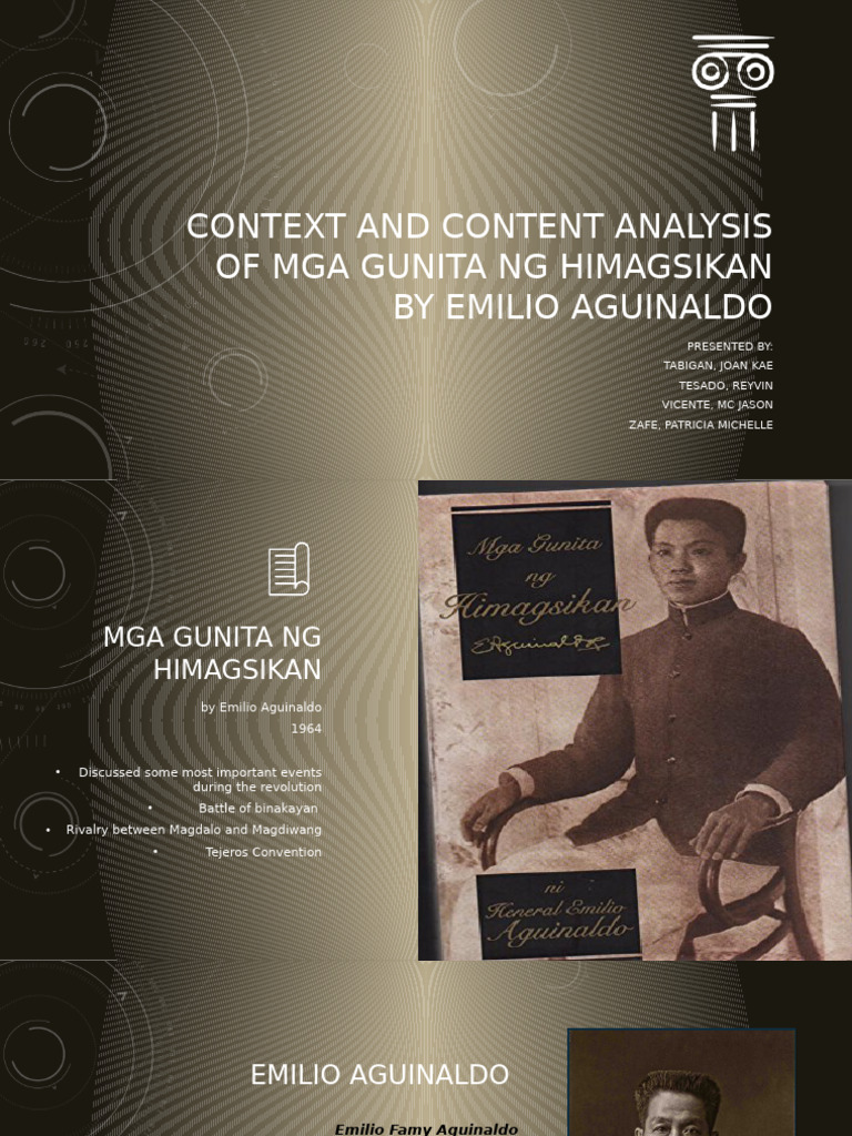 Analysis of Aguinaldo's "Mga Gunita" | PDF | Philippines