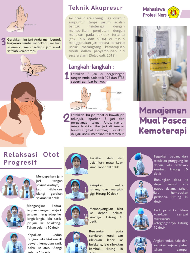 Leaflet Penkes Manajemen Mual | PDF