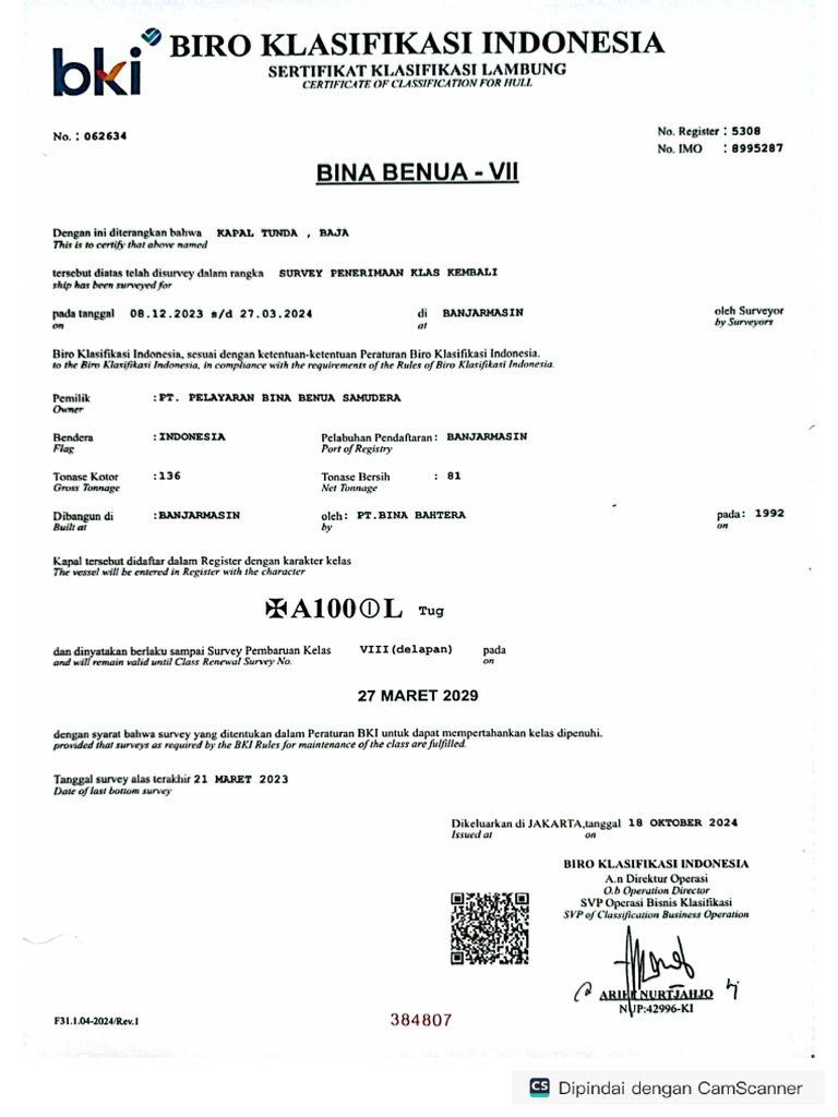 Bki Lambung BB Vii | PDF