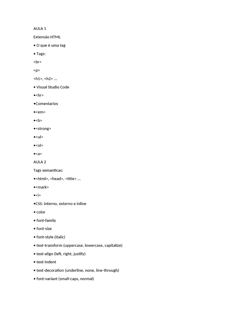 HTML & CSS Basics Guide | PDF