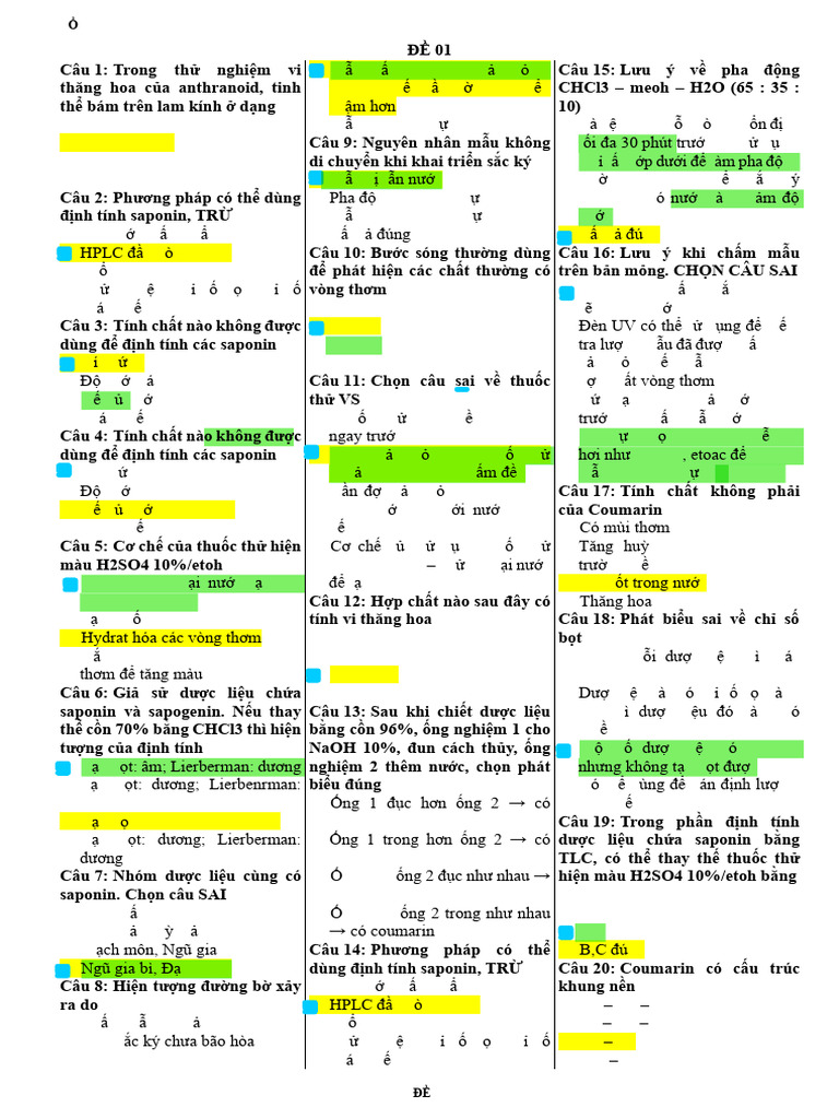 T NG Ktra Duoclieu1-Th2 | PDF