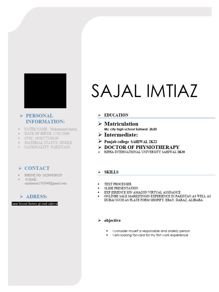 Sajal Imtiaz | PDF