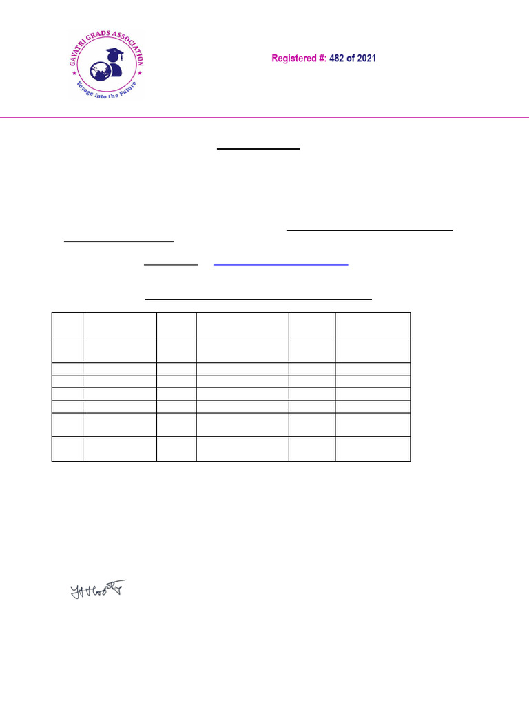 GGA CTS 2024 Circular Revised | PDF