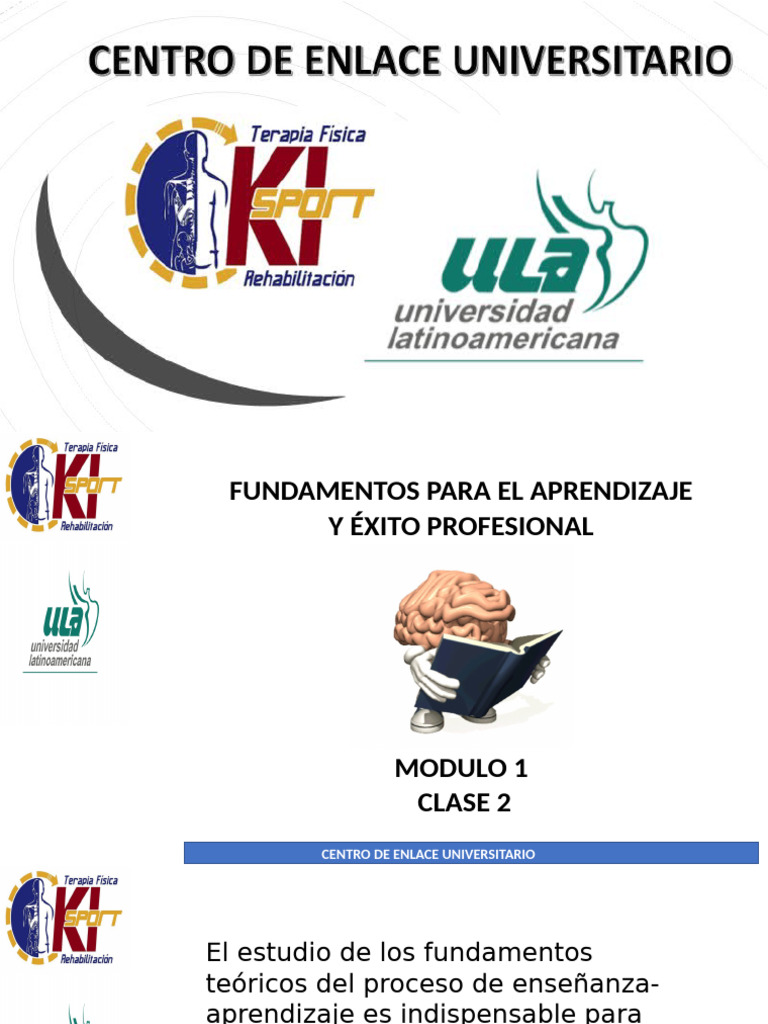 Modulo 1 Clase 2 Ula | PDF | Aprendizaje | Enseñando