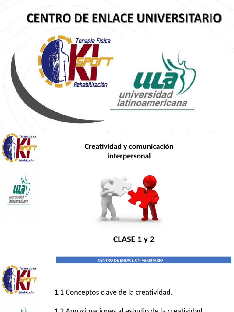 MODULO 3 ULA CLASE 1 Y 2 | PDF | Creatividad | Comunicación