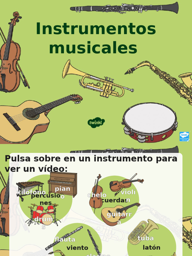 Instrumentos Musicales | PDF