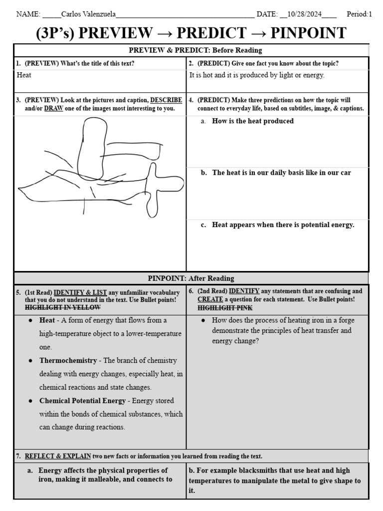 Preview - Predict - Pinpoint 4 Topics in The PDF | PDF | Chemical ...