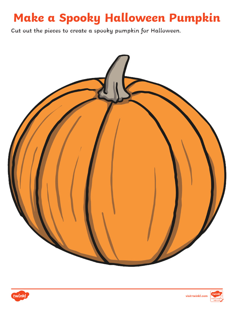 T TP 2548575 Halloween Pumpkin Cutting Skills Activity Ver 2 | PDF