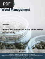 2024 HRAC Herbicide Mode of Action Guide | PDF | Biochemistry | Chemistry