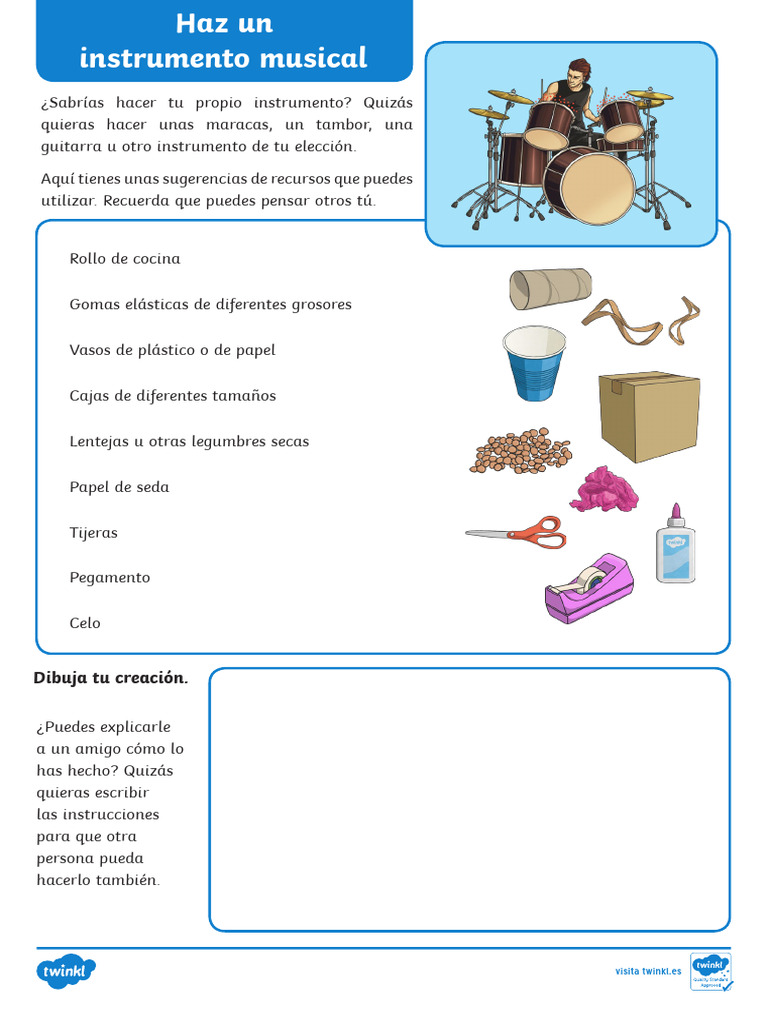 Crea tu Propio Instrumento Musical | PDF