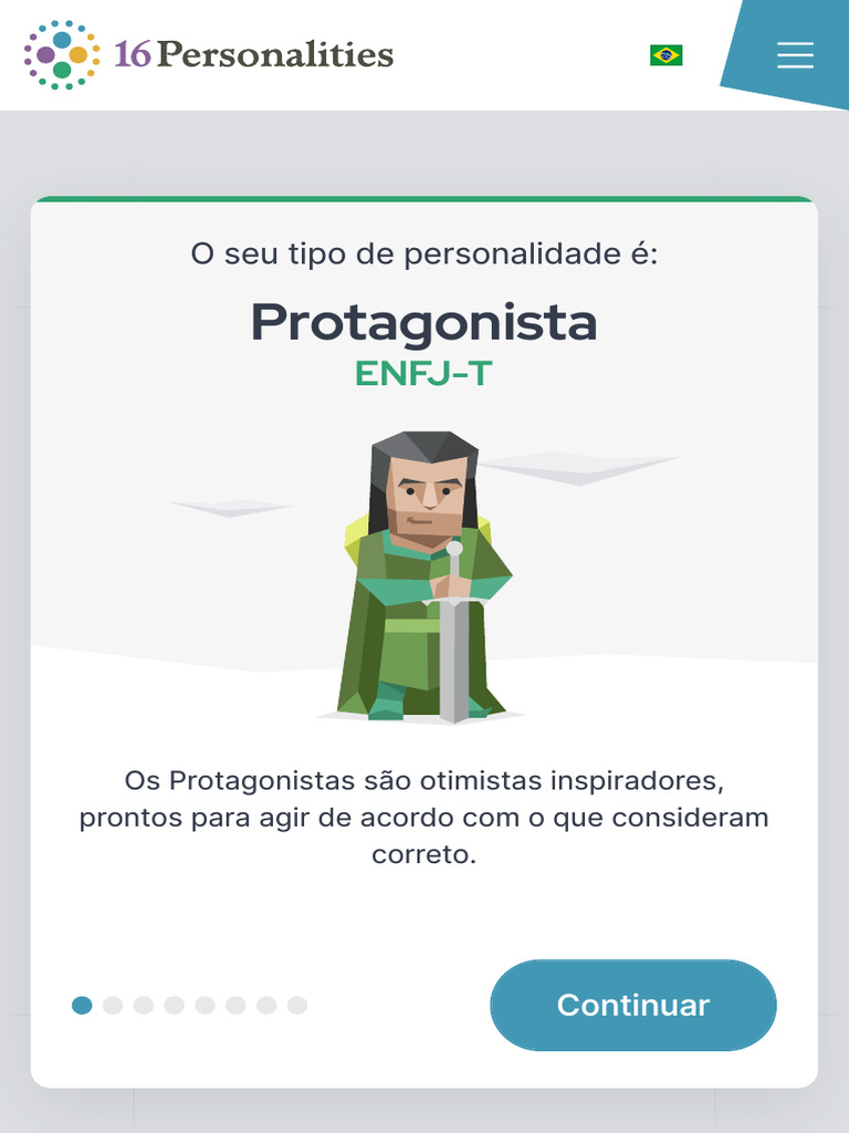Características da Personalidade Protagonista | PDF