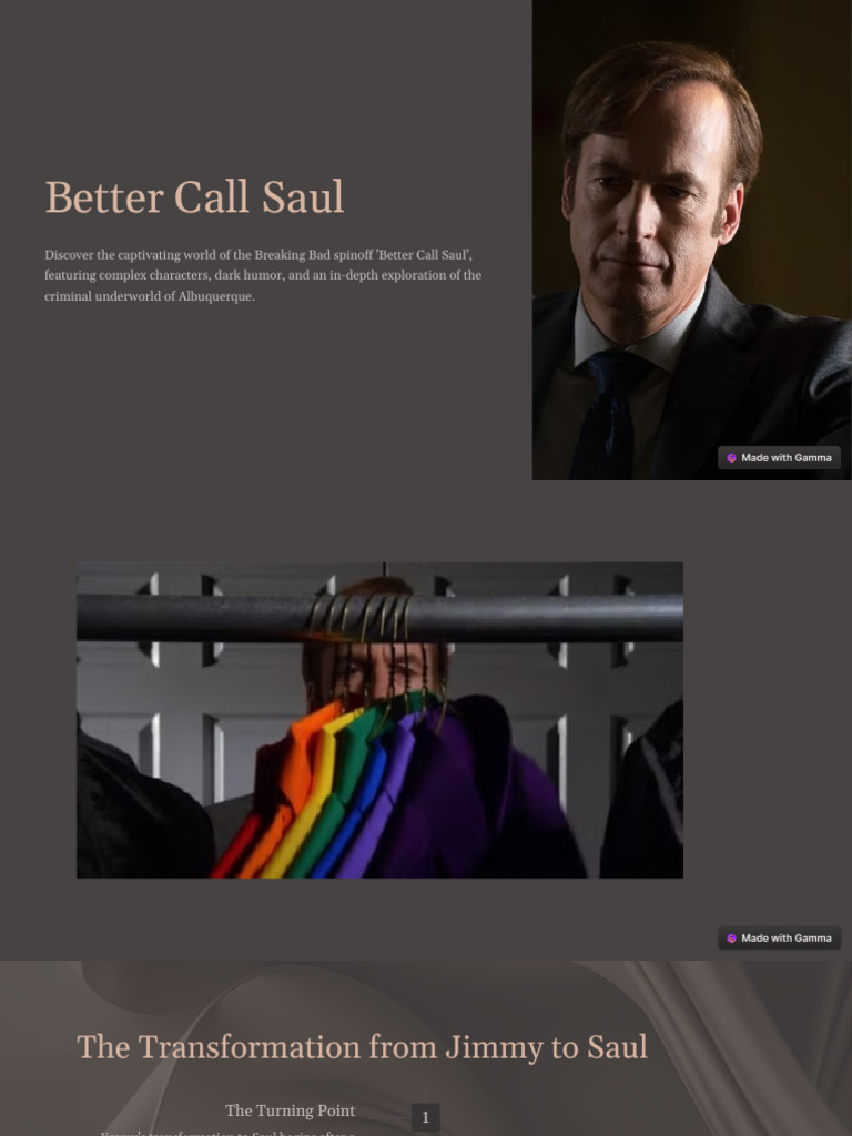 Better-Call-Saul | PDF | Television Series | Television Shows