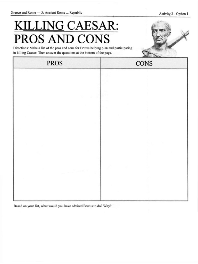 pros and cons | PDF
