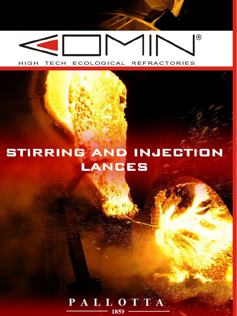 Stirring and Injection Lances | PDF | Wear | Gases