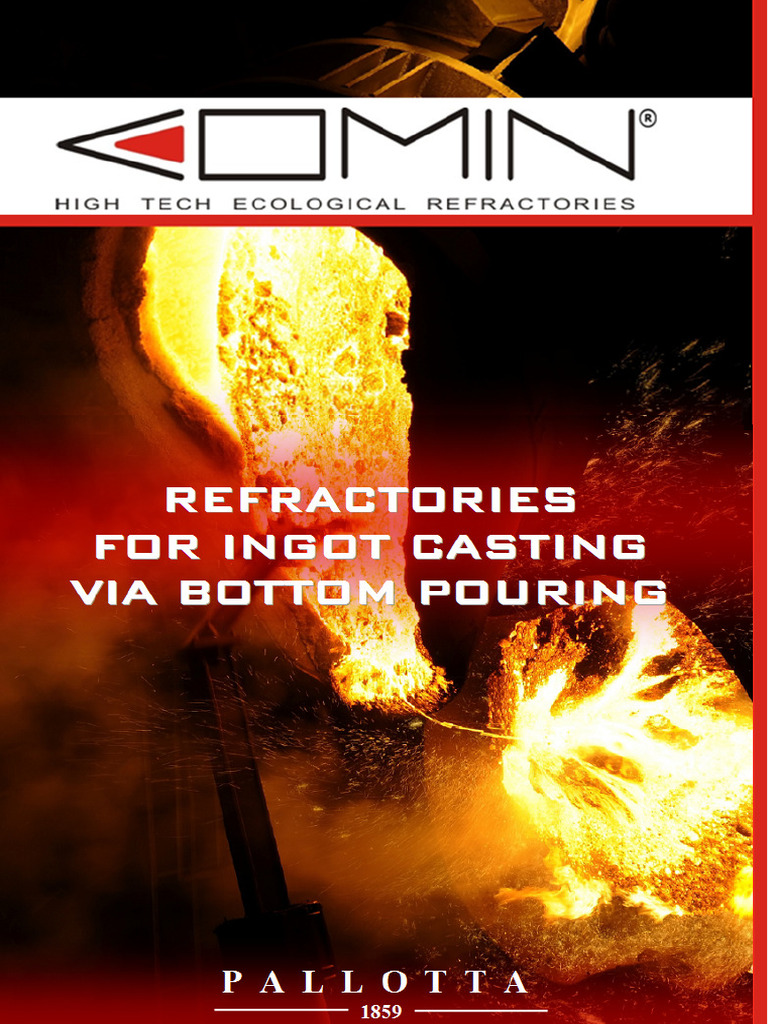 Refractories For Bottom Pouring - LNG | PDF | Steel | Fracture