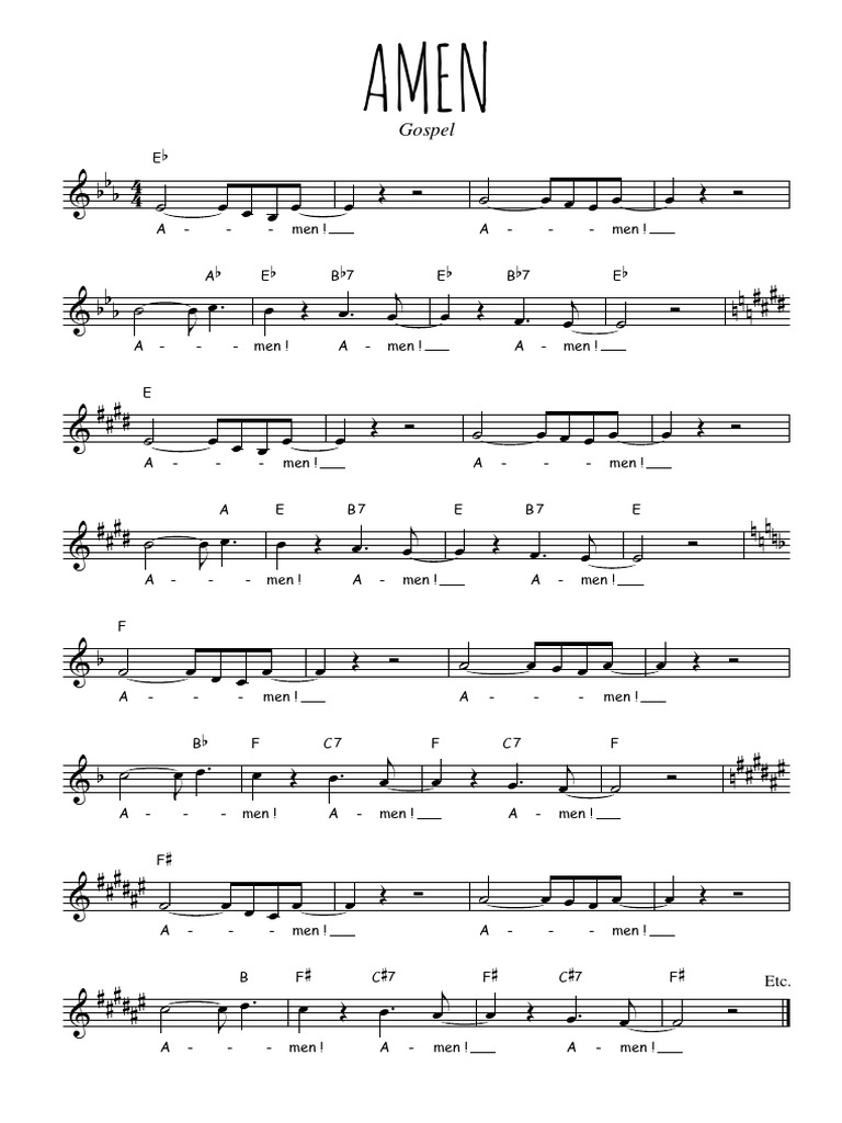 Amen | PDF
