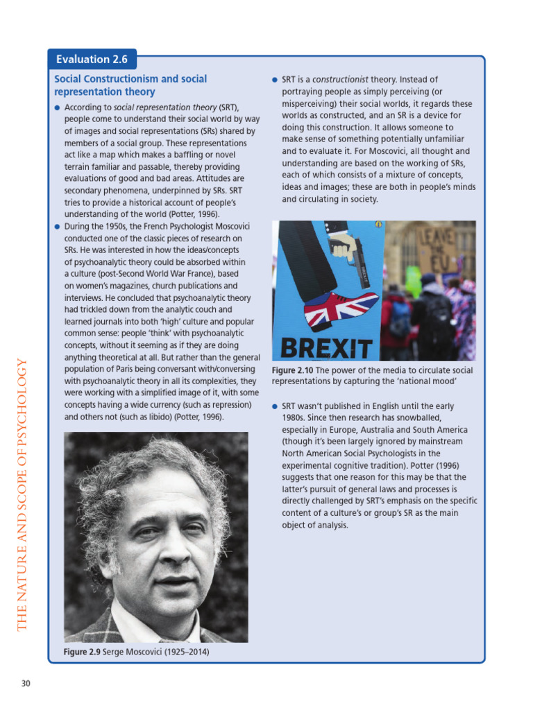 Theoretical Approaches To Psychology 18 24 | PDF | Evolution | Psychology