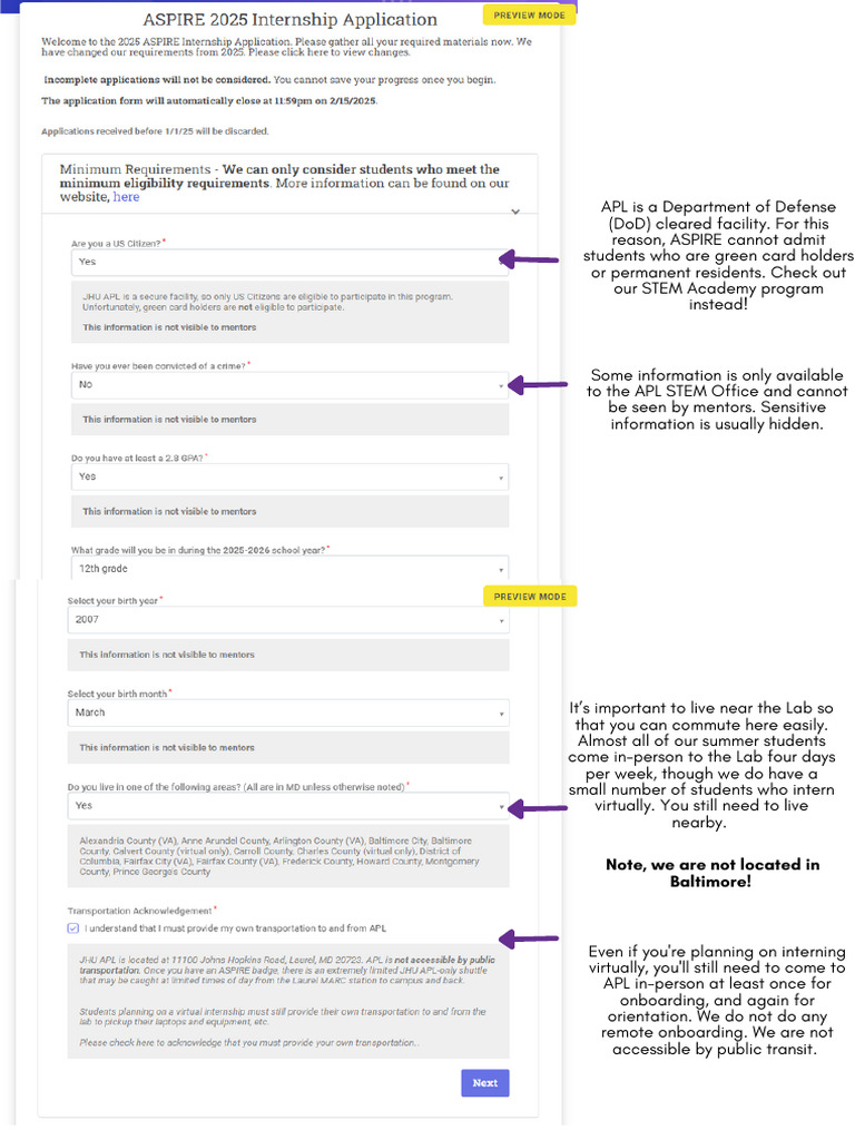Aspire Sample Application 2025 | PDF