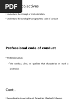 Code of Conduct and Ethics - 2 | PDF | Informed Consent | Radiography