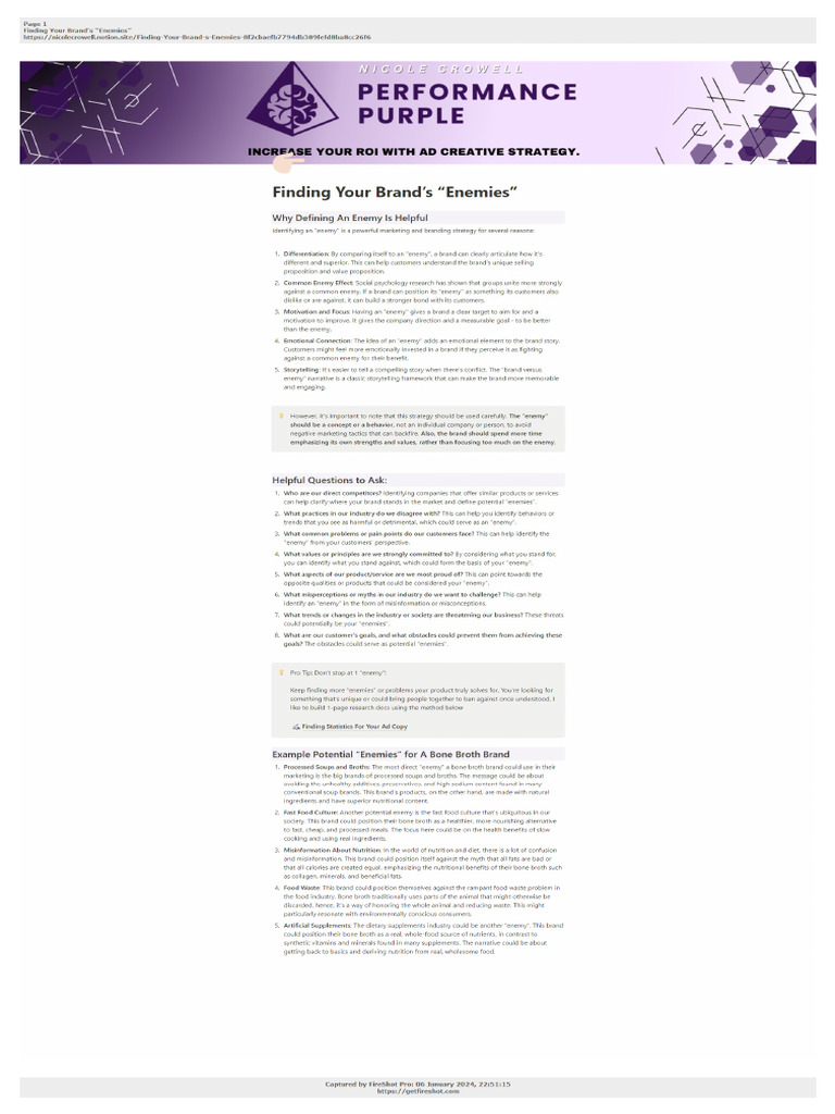 5 Finding Your Brand | PDF | Brand | Nutrition