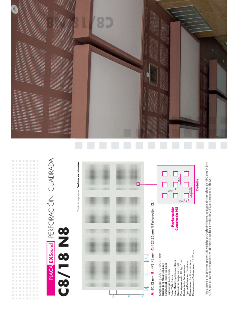 Placa-Gyplac-ExSound-C8N18 | PDF