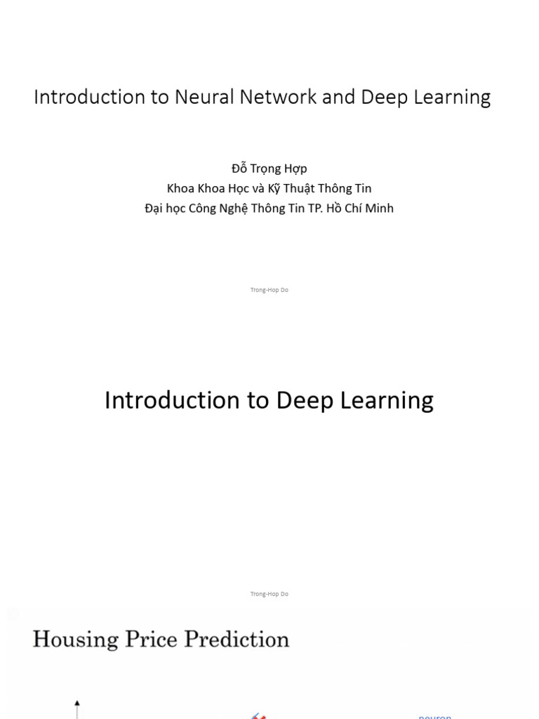 Introduction to Neural Network and Deep Learning | PDF | Deep Learning ... Introduction to Neural Network and Deep Learning | PDF | Deep Learning ...
