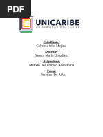 Unidad 2. Actividad 2. Práctica de APA | PDF | Caso de estudio | Estilo apa